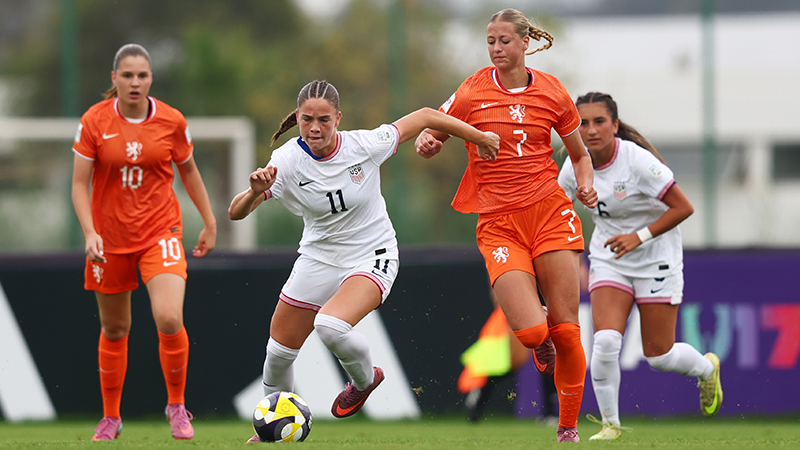 U.S. U-17 Women’s National Team Falls to Netherlands in Penalty Kicks ...